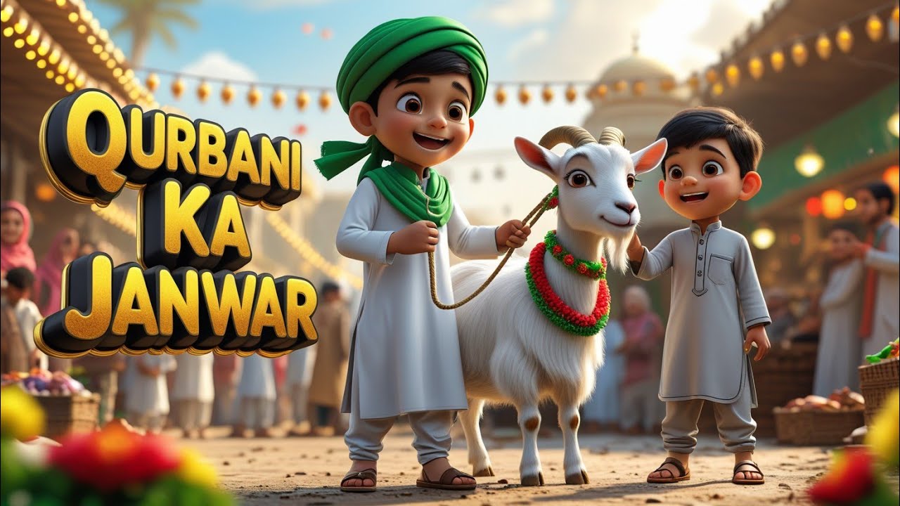 Qurbani Ka Janwar | Eid-ul-Adha Special Cartoon | 3D Animation Cartoon ...