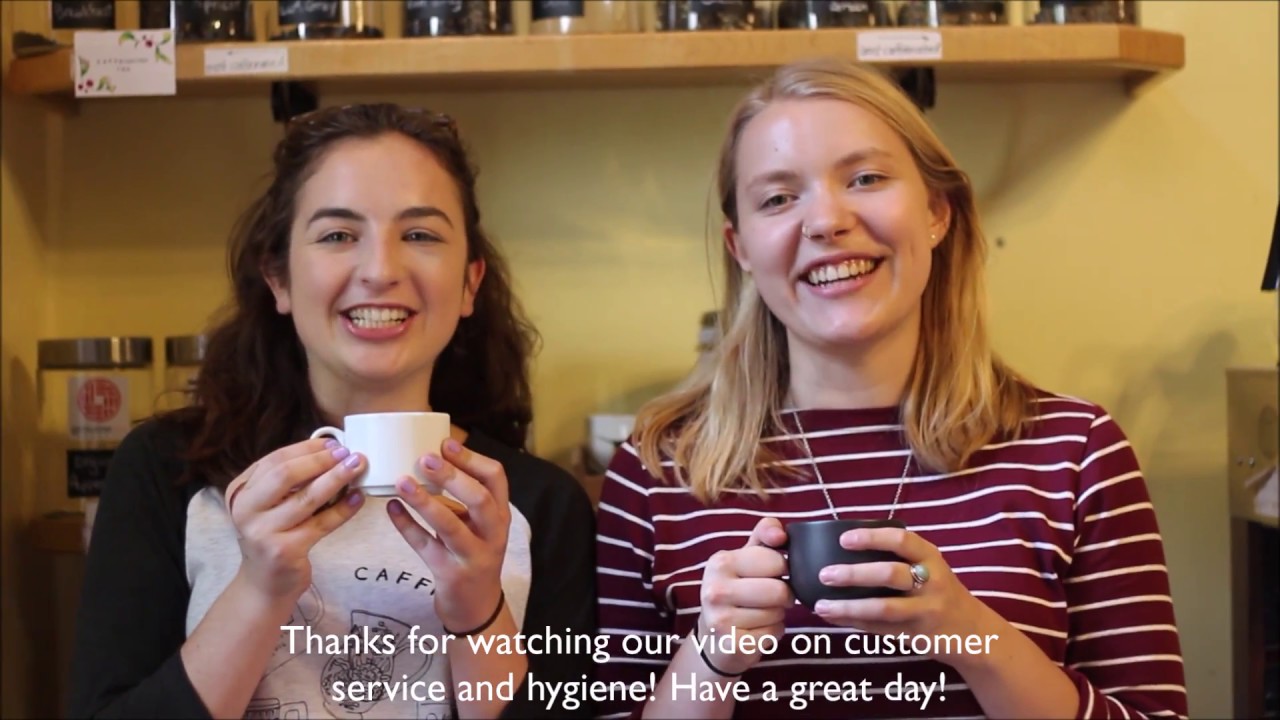 Customer Service + Volunteer Hygiene - YouTube
