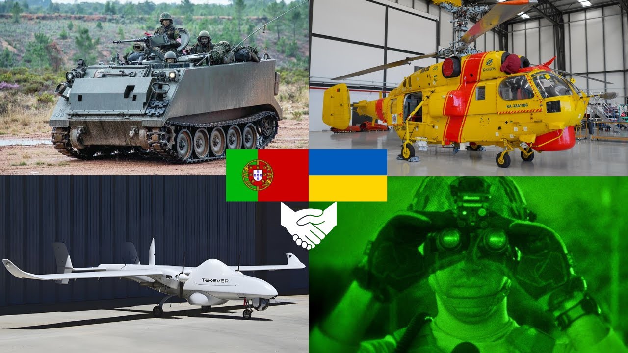 Equipamento Militar Enviado Por Portugal Para A UcrÂnia Youtube