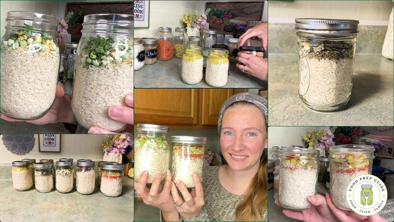 5 Homemade Seasoned Rice Mixes | Meals in Jars - YouTube