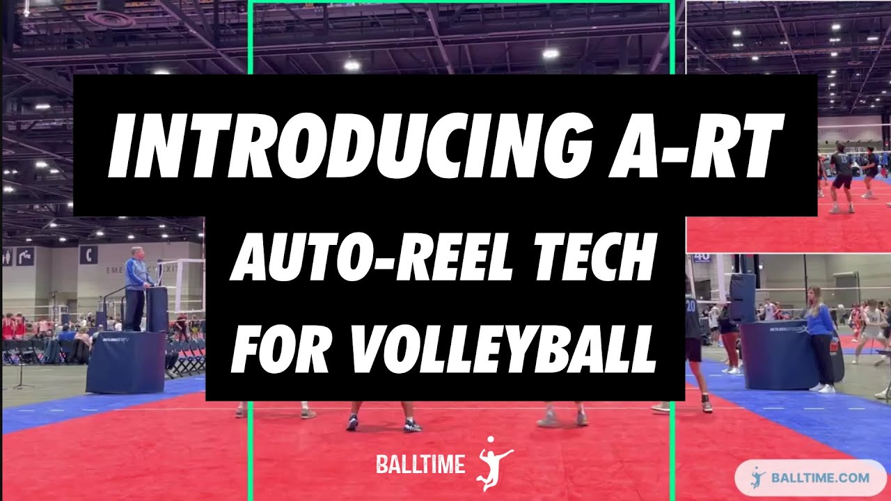 Introducing Auto-Reel Technology for Volleyball - YouTube