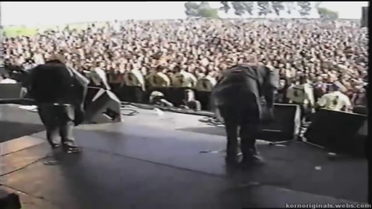 Korn Live at Donington 1996 Footage + Show HQ - YouTube