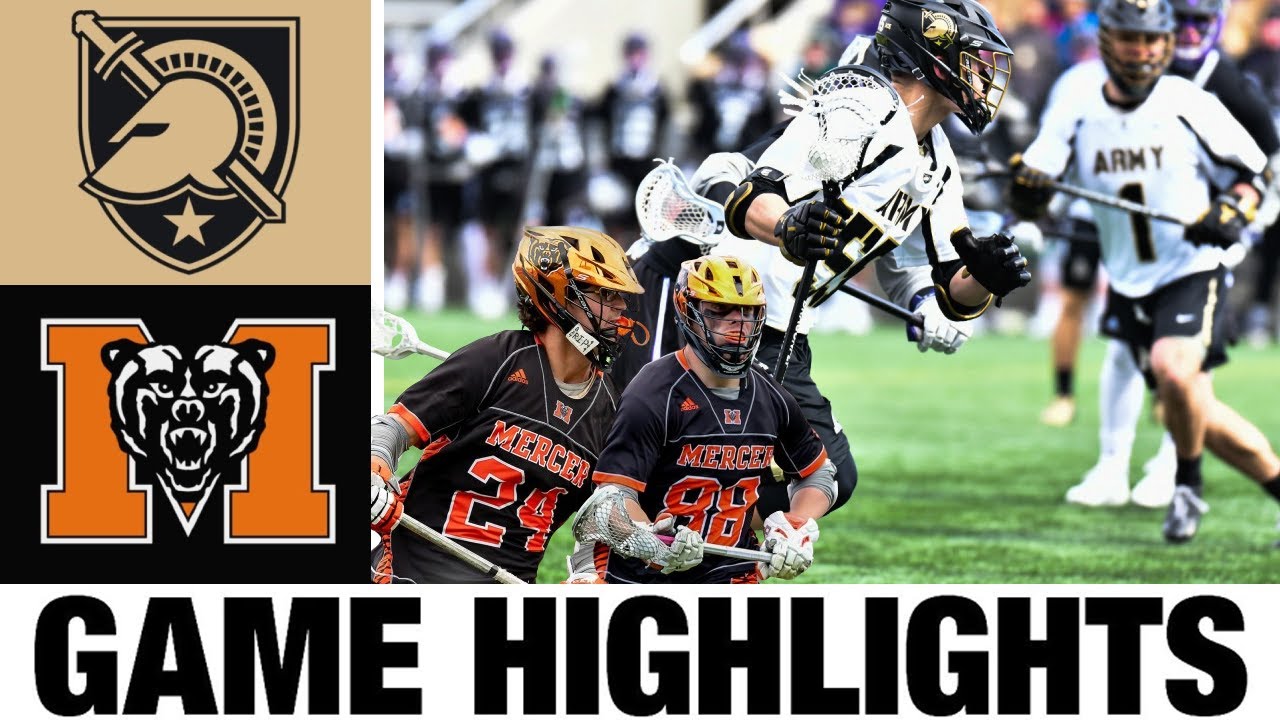 #7 Army vs Mercer Lacrosse Highlights | 2024 College Lacrosse | NCAA ...