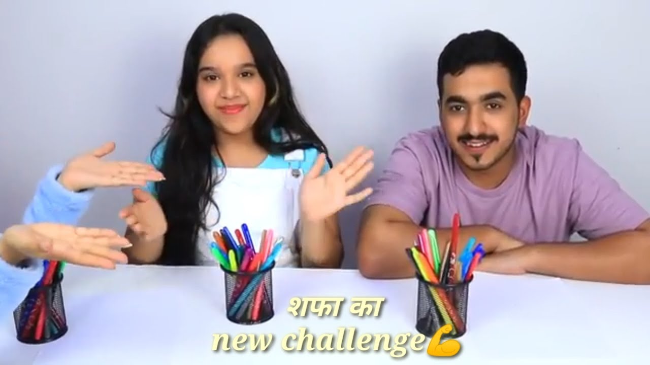shafa new challenge video, with dad/shfa show india shopping mall(shfa ...