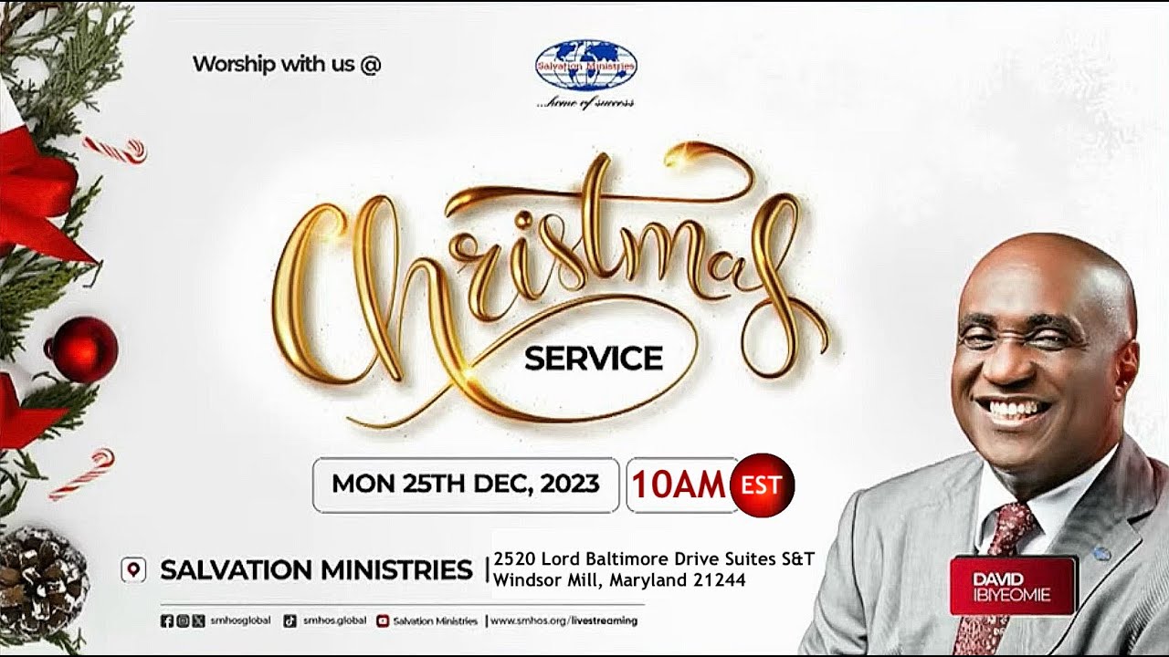 Christmas Service | Monday, 25th December 2023 - YouTube