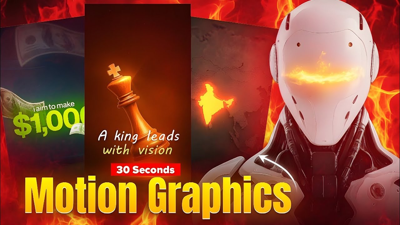🔥 Create Viral Motion Graphics in 30 Seconds 🚀 100% FREE AI Animation 🎥 ...