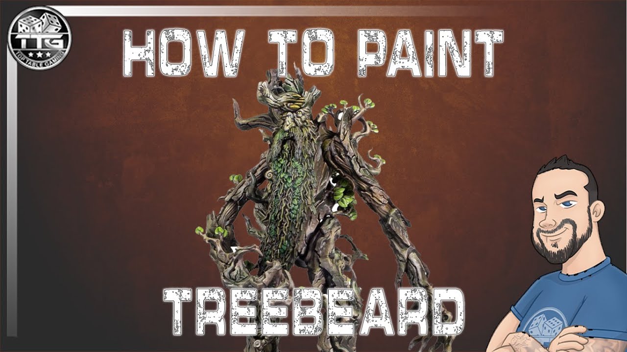 Painting Tutorial - How to paint Treebeard - Can I match WHTV'S "Peachy ...
