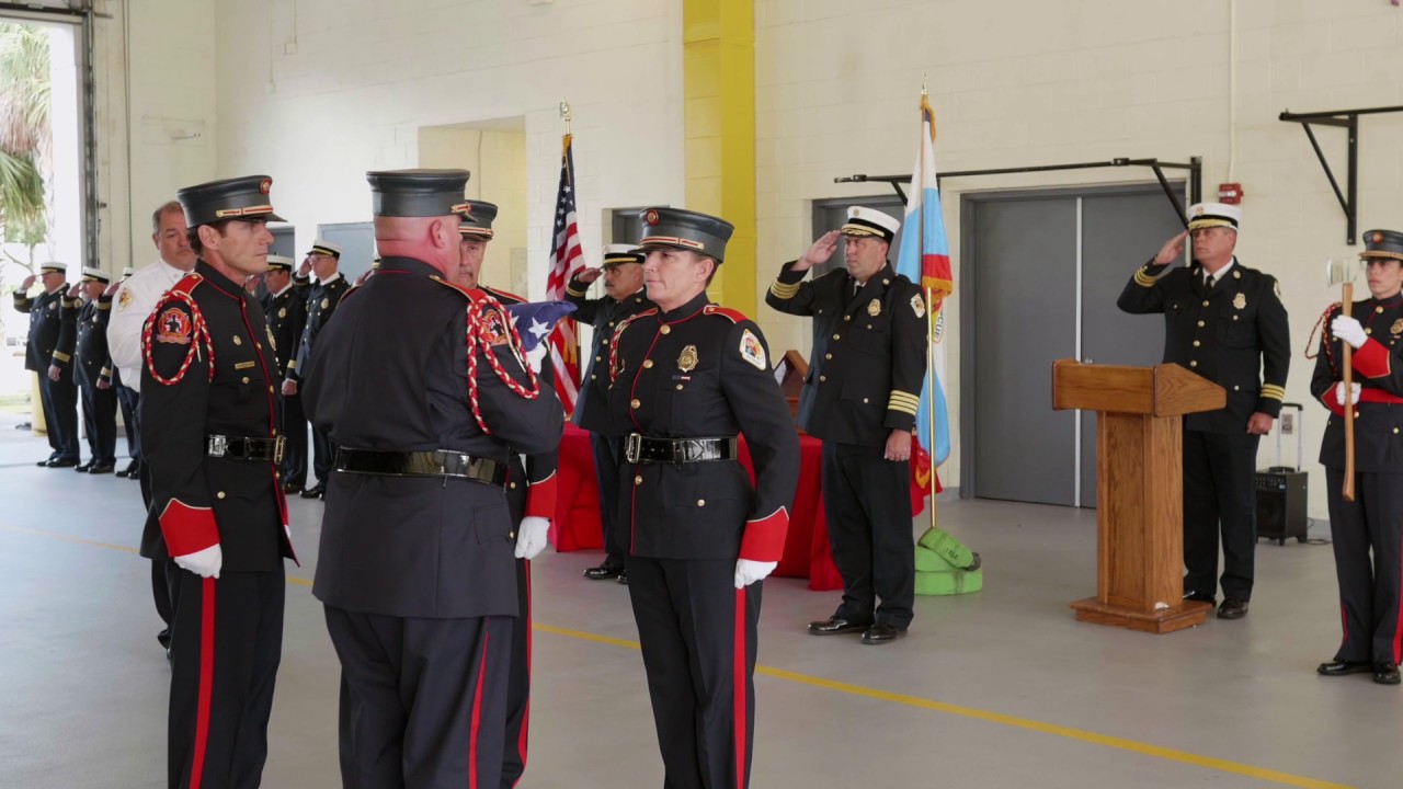 Captain Stephen Rybak Retirement from BSO Fire Rescue - YouTube