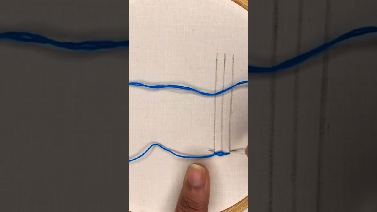 Loop Stitch Tutorial || Centipede Stitch Tutorial || kaarigari || # ...