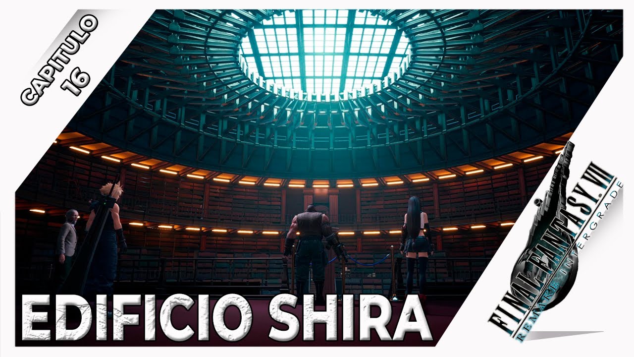 Final Fantasy VII Remake Integrade🎮| edificio shira | gameplay español ...