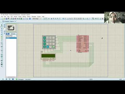Tutorial Membuat Kalkulator Digital Menggunakan Atmega8535 di Proteus - YouTube