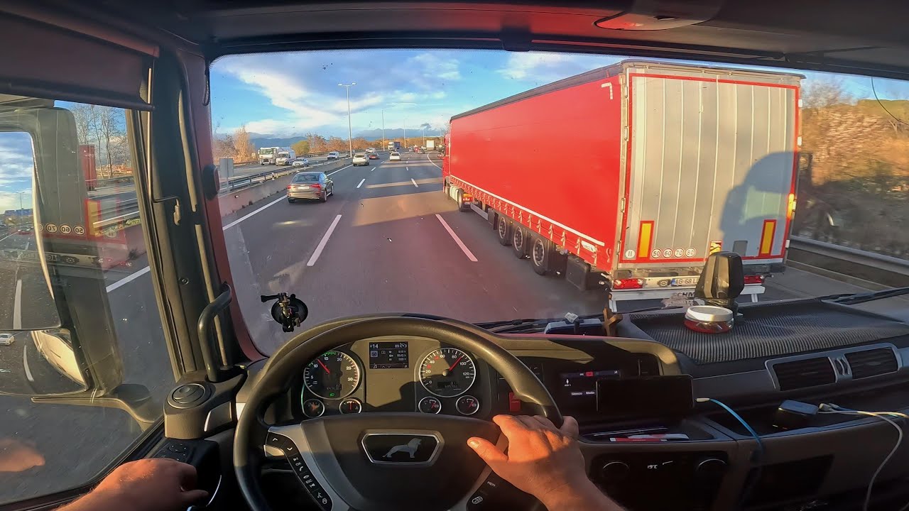 Euro Truck Simulator 2 in Real life is even better - POV Truck Driving ...