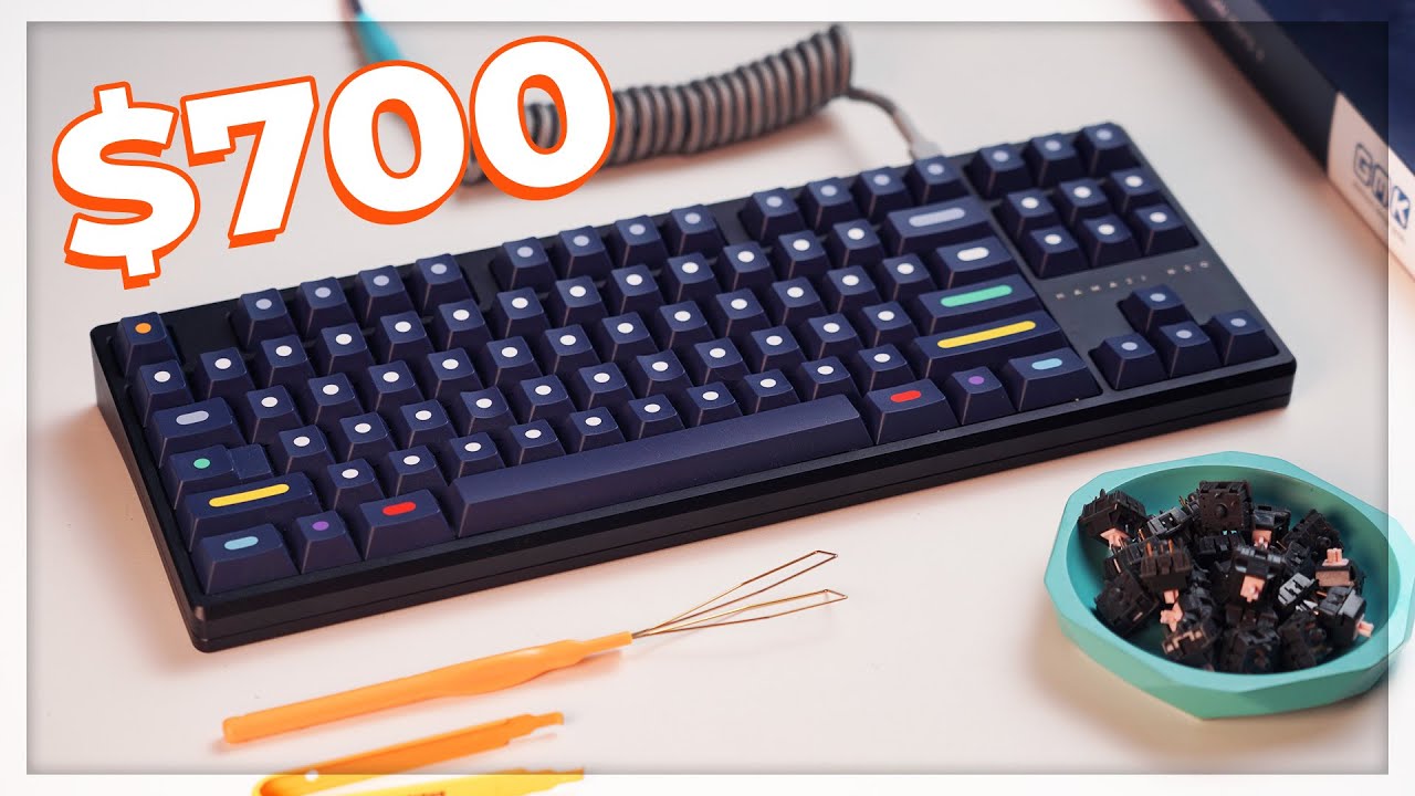 I Built a $700 Custom Keyboard to prank my friends - YouTube