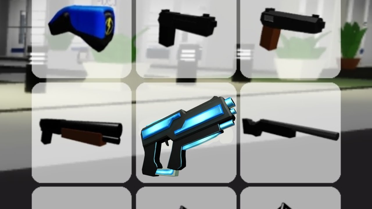 Consegui um item secreto no brookhaven *Laser gun* - YouTube