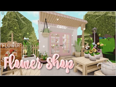 Bloxburg Flower Shop ♡ - YouTube