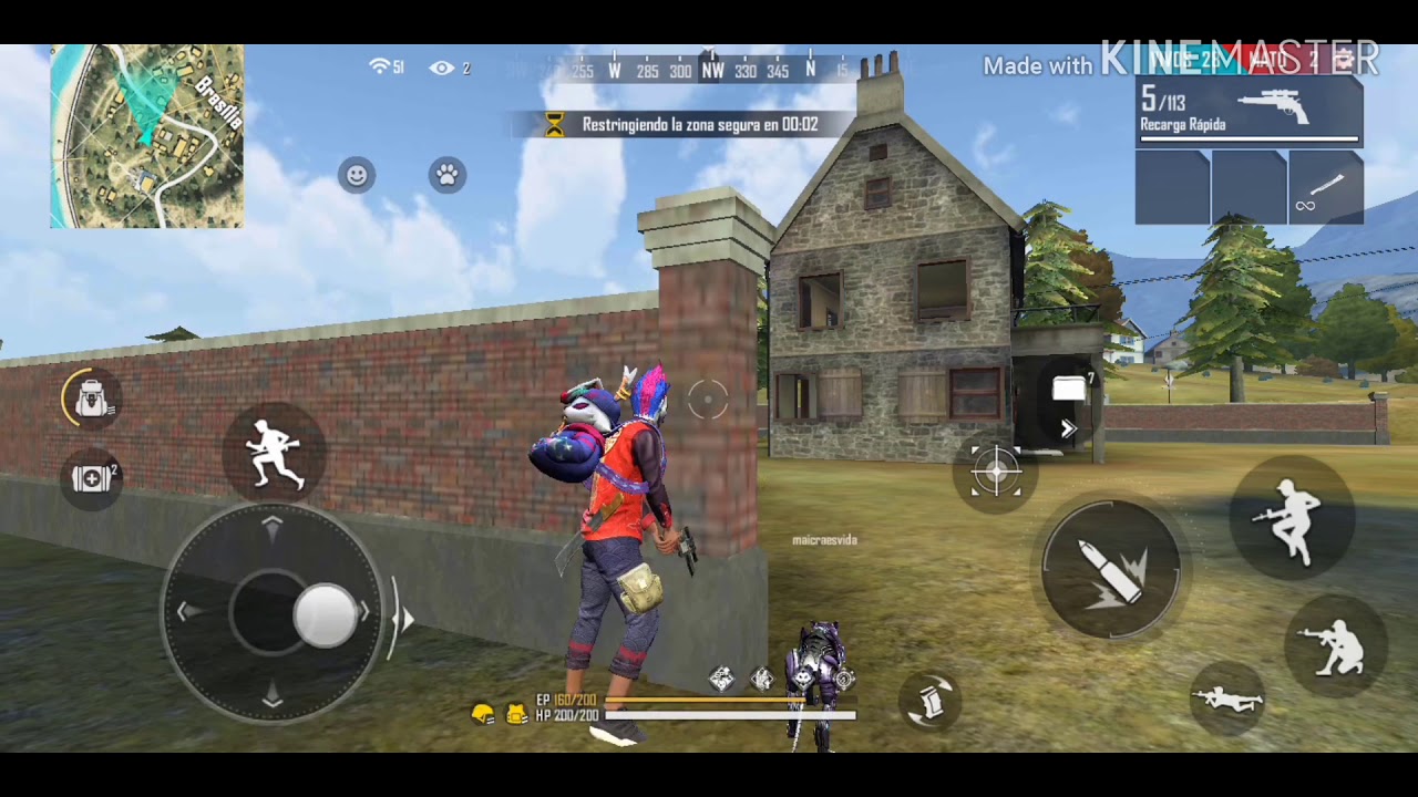 JUGANDO CON EL ARMA M500 EN CLASIFICATORIA *SALE MAL #FREE_FIRE - YouTube
