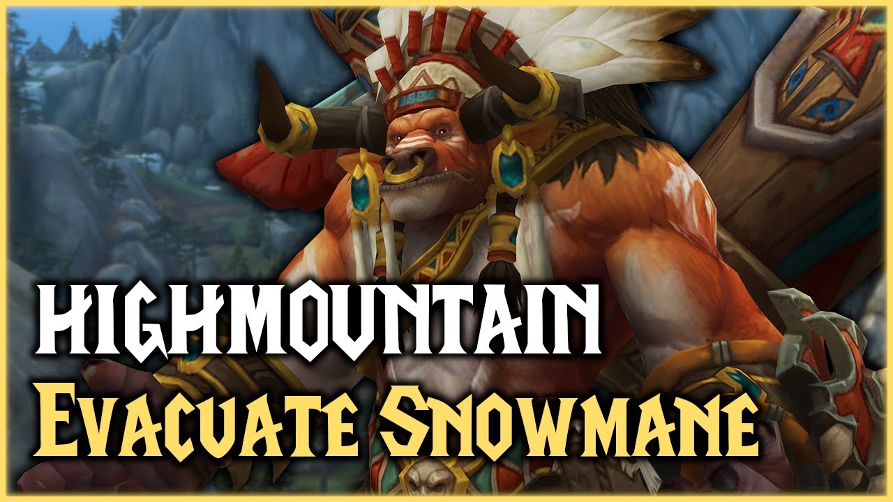 WoW Quest - Evacuate Snowmane - YouTube