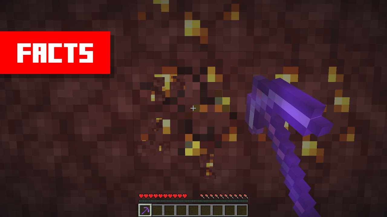 You can SMELT Nether Gold Ore for Gold Ingots - YouTube