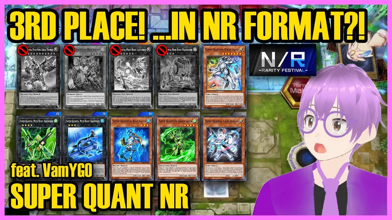 3RD PLACE with SUPER QUANT NR!! feat. VamYGO | Yu-Gi-Oh! Master Duel ...