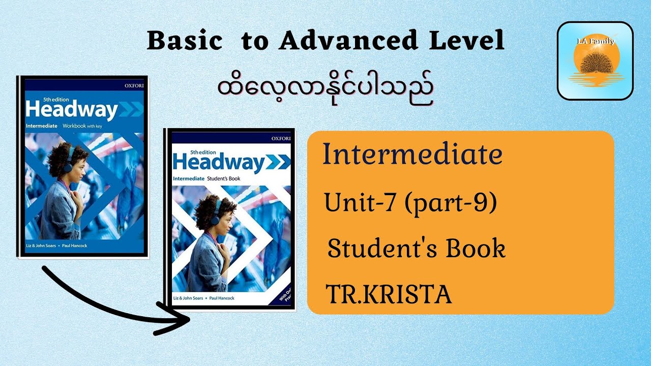 Headway Course Book - Intermediate Level (Unit 7 - part 9) - YouTube