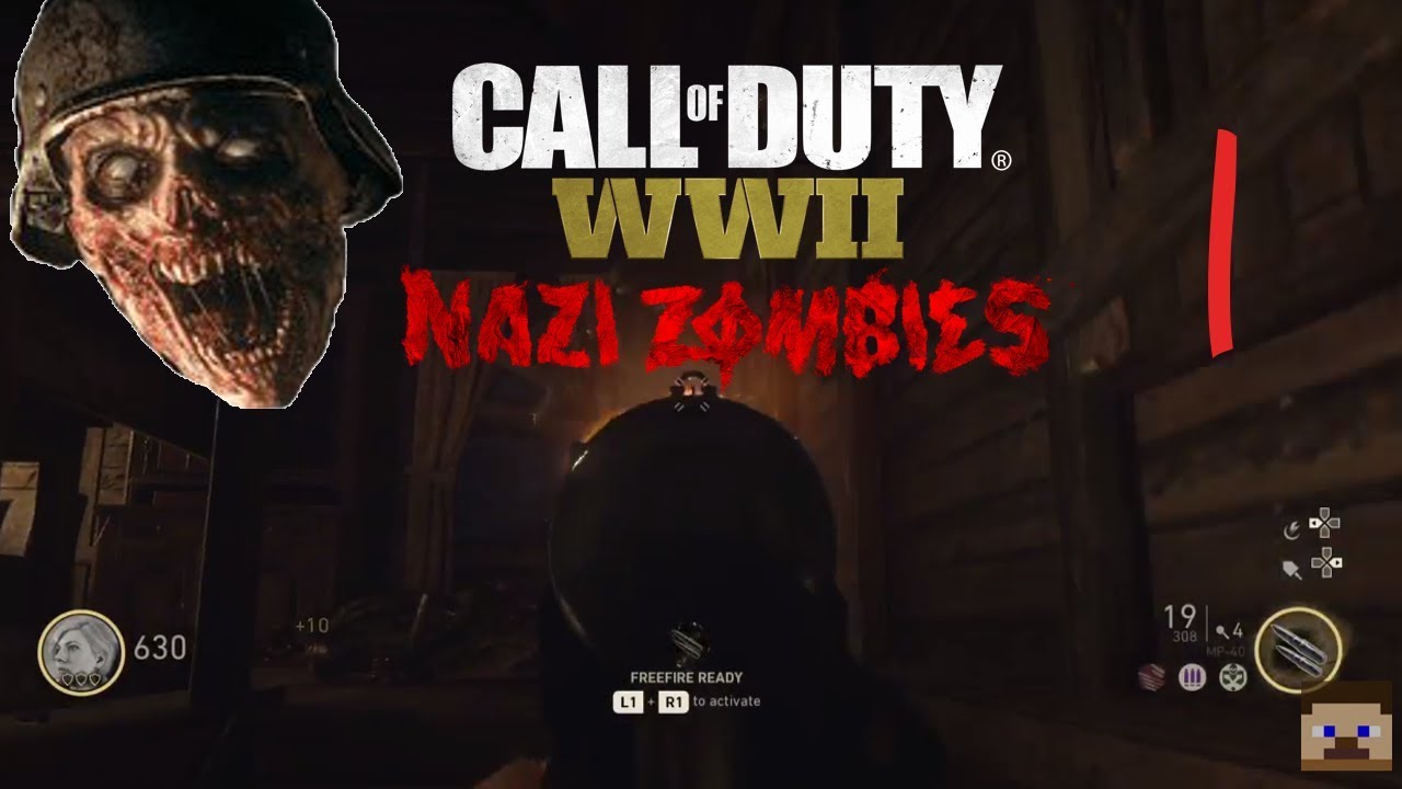 Call of Duty WWII Zombies: Groesten Haus 1: Only got to round 8 (No ...