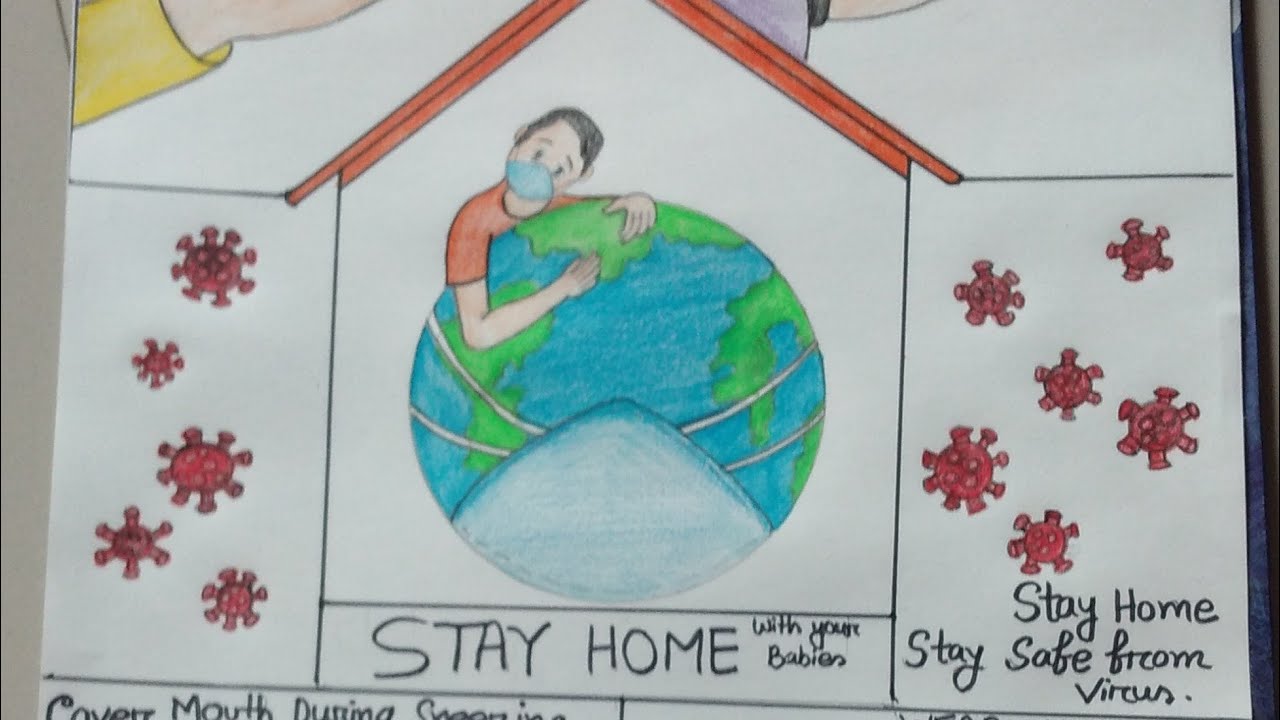 Stay Safe /Sketch & cute arts - YouTube