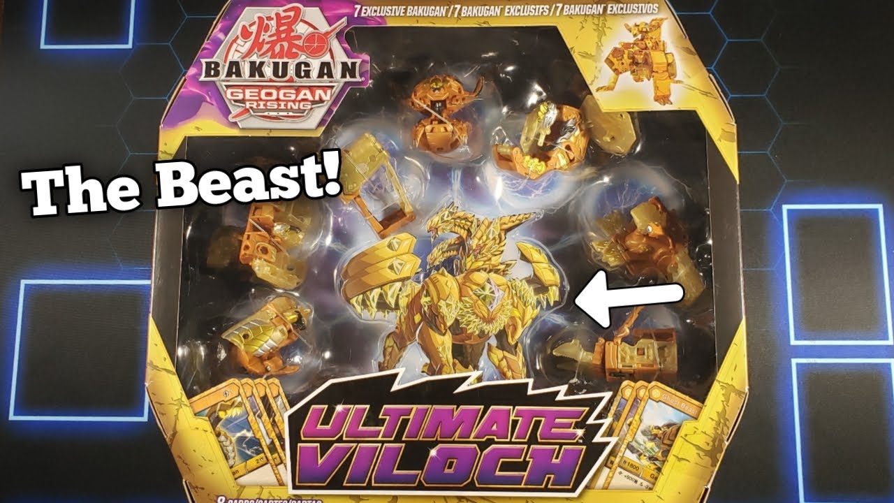 Bakugan Ultimate Viloch Review/Opening!! (Geogan Rising) - YouTube