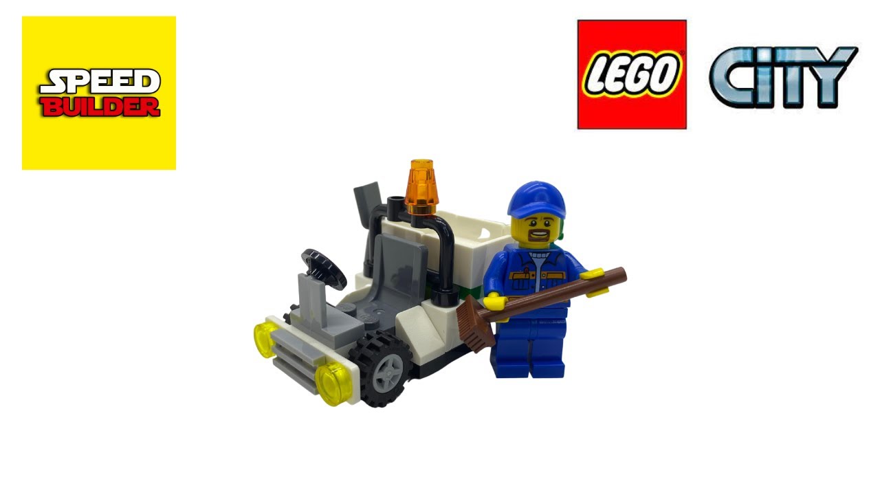 Lego city polybag 30313 Garbage truck - YouTube