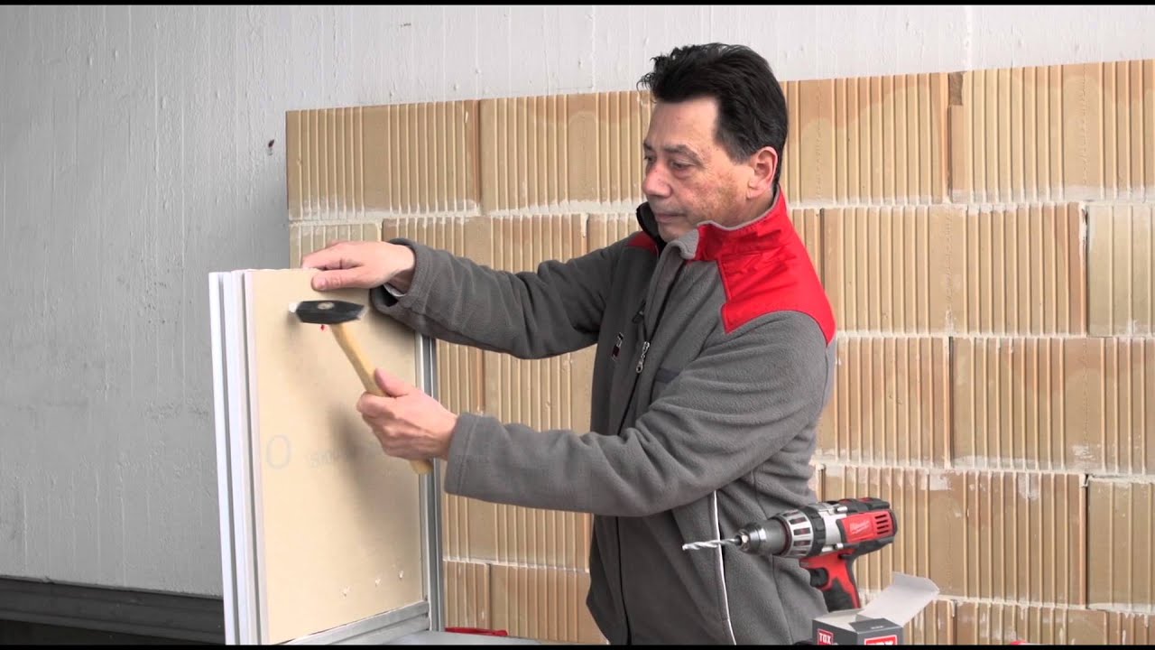 TOX plug tip: Trika all purpose dowel gypsum board - YouTube