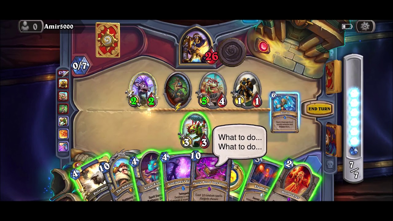 Hearthstone The Amazing Reno Mage Deck 6 - YouTube