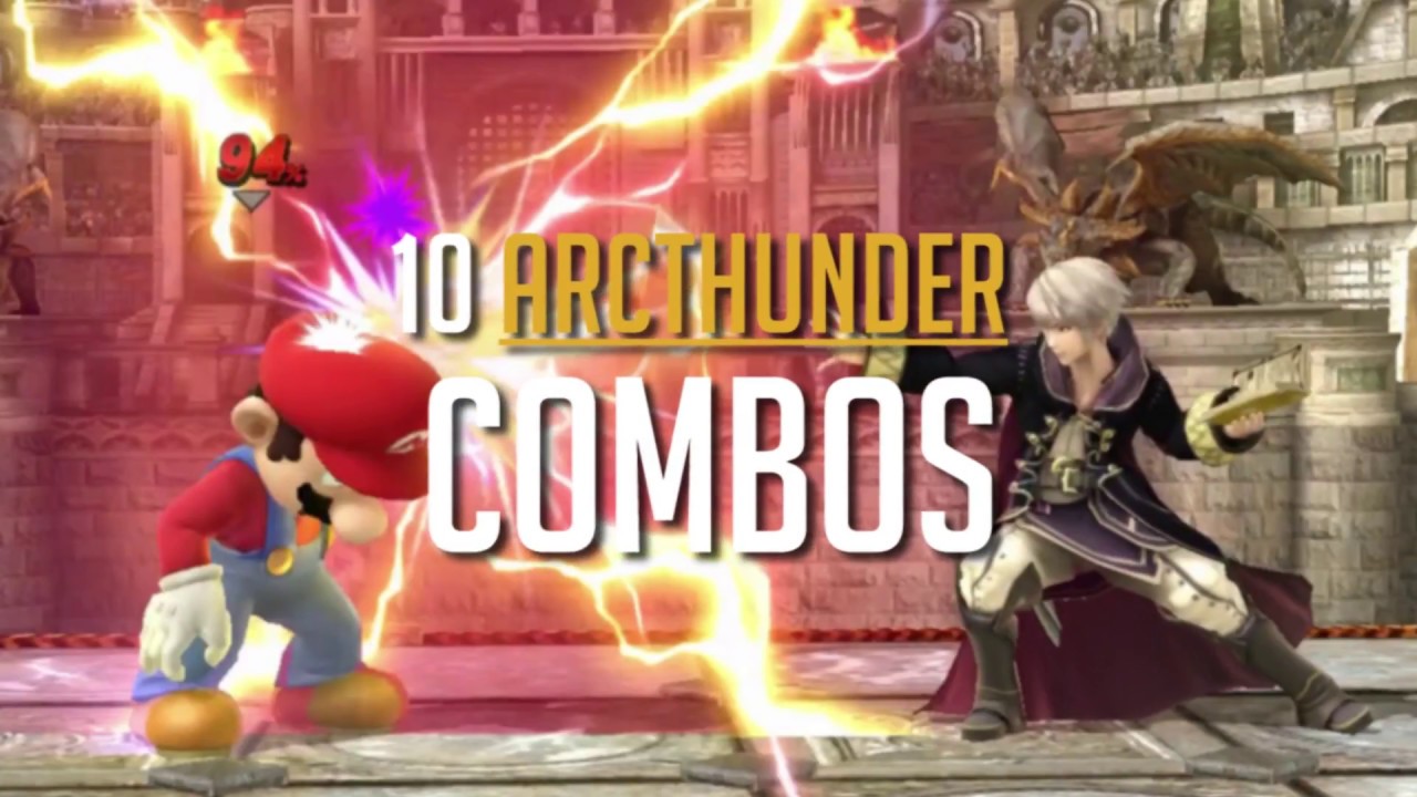 10 Arcthunder Combos - Robin - Smash 4 Wii U - YouTube