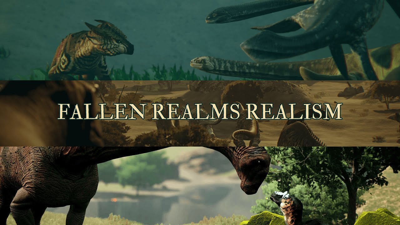 Fallen Realms Realism - Path of Titans Fantasy Realism Server - Beginner friendly - YouTube