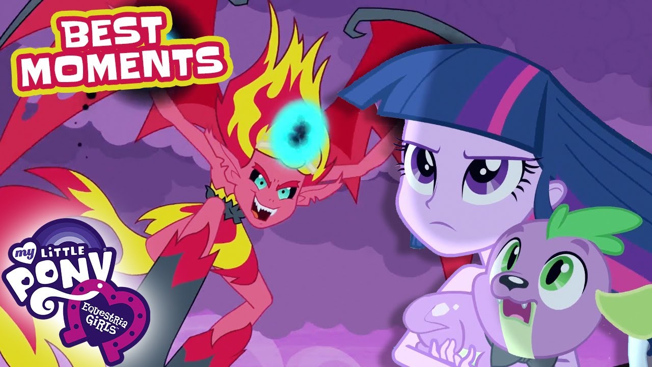 Equestria Girls | FAN FAVORITE MOMENTS! MLP EG Clips - YouTube