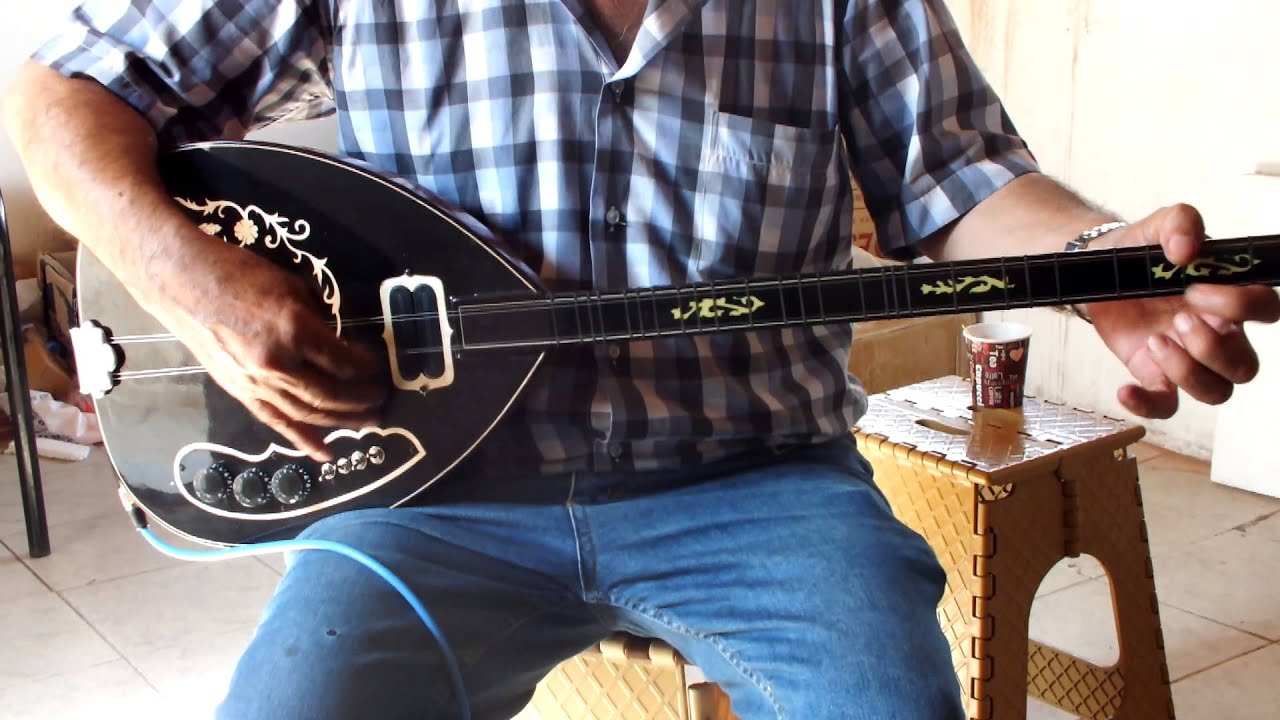 SAL :: KURDISH STRING INSTRUMENT ELECTRIC BOUZOUK BUZUK WITH FREE GIG ...