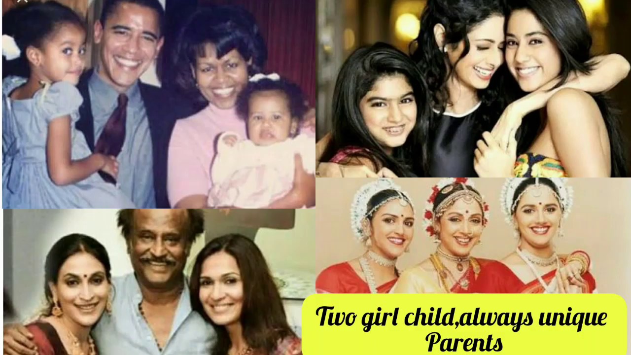 CELEBRITES WITH TWO DAUGHTERS/ACHIEVERS ALWAYS WITH TWO DAUGHTERS/LUCKY ...