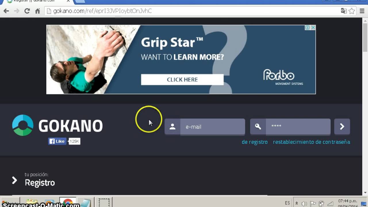 como crear cuenta en gokano y sus nuevas actializaciones - YouTube