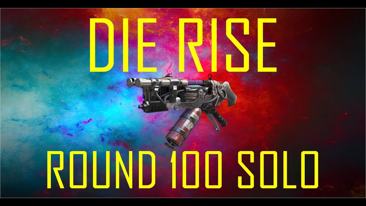 BO2 Zombies | Die Rise 100 solo - YouTube