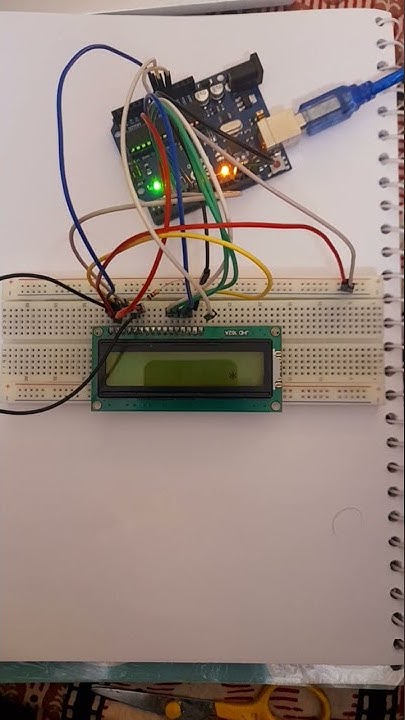 16*2 Lcd display #starpatterns #arduino #learning #fun #arduinoproject #lcd #electronic - YouTube