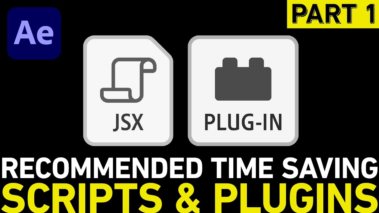 【AfterEffects】編集を時短しよう! おすすめスクリプト＆プラグイン 前編 Time-saving script & plug-in ...