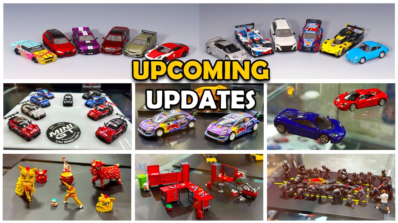 Showcase - 2024 Mini GT Complete New Models With Accessories ...