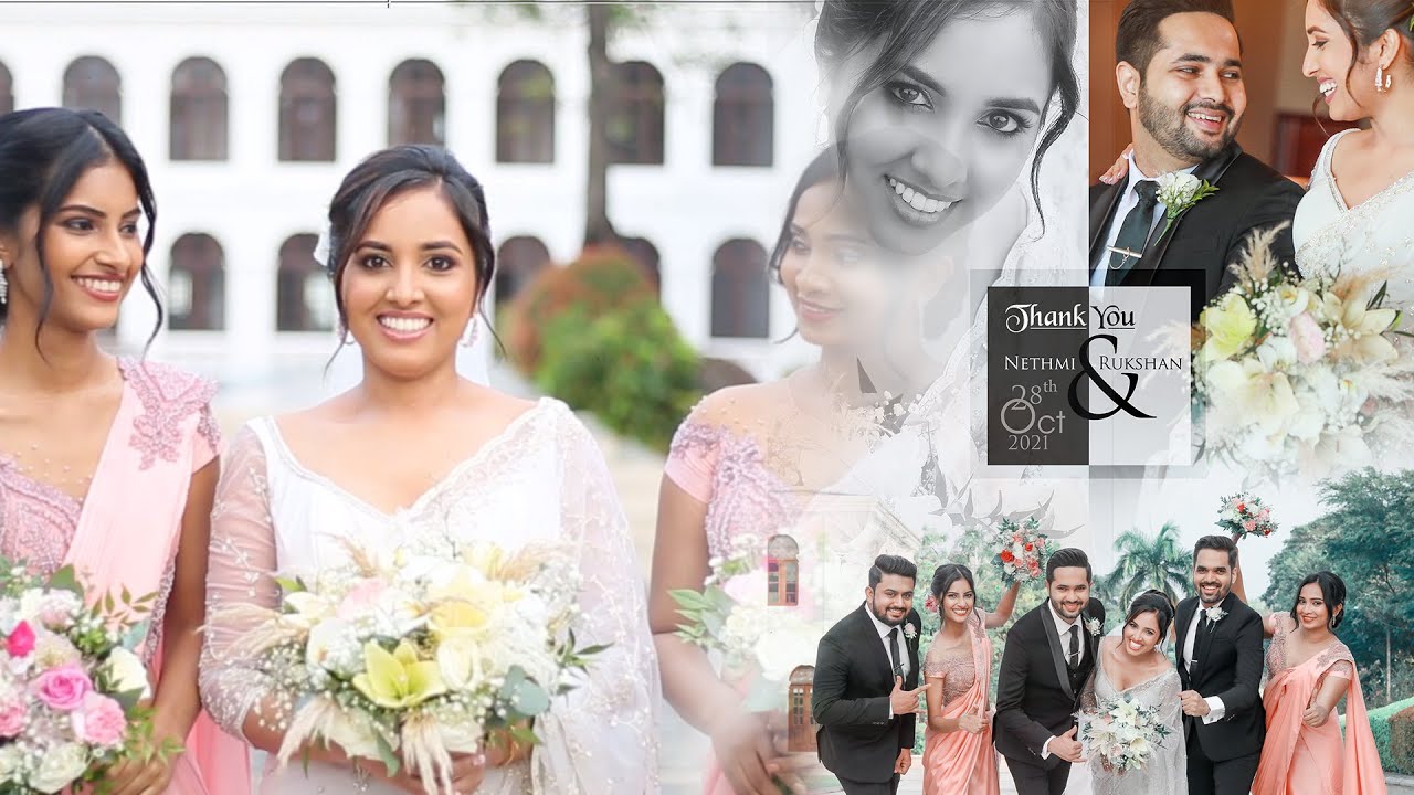 NETHMI & RUKSHAN| WEDDING DAY | 2021 - YouTube