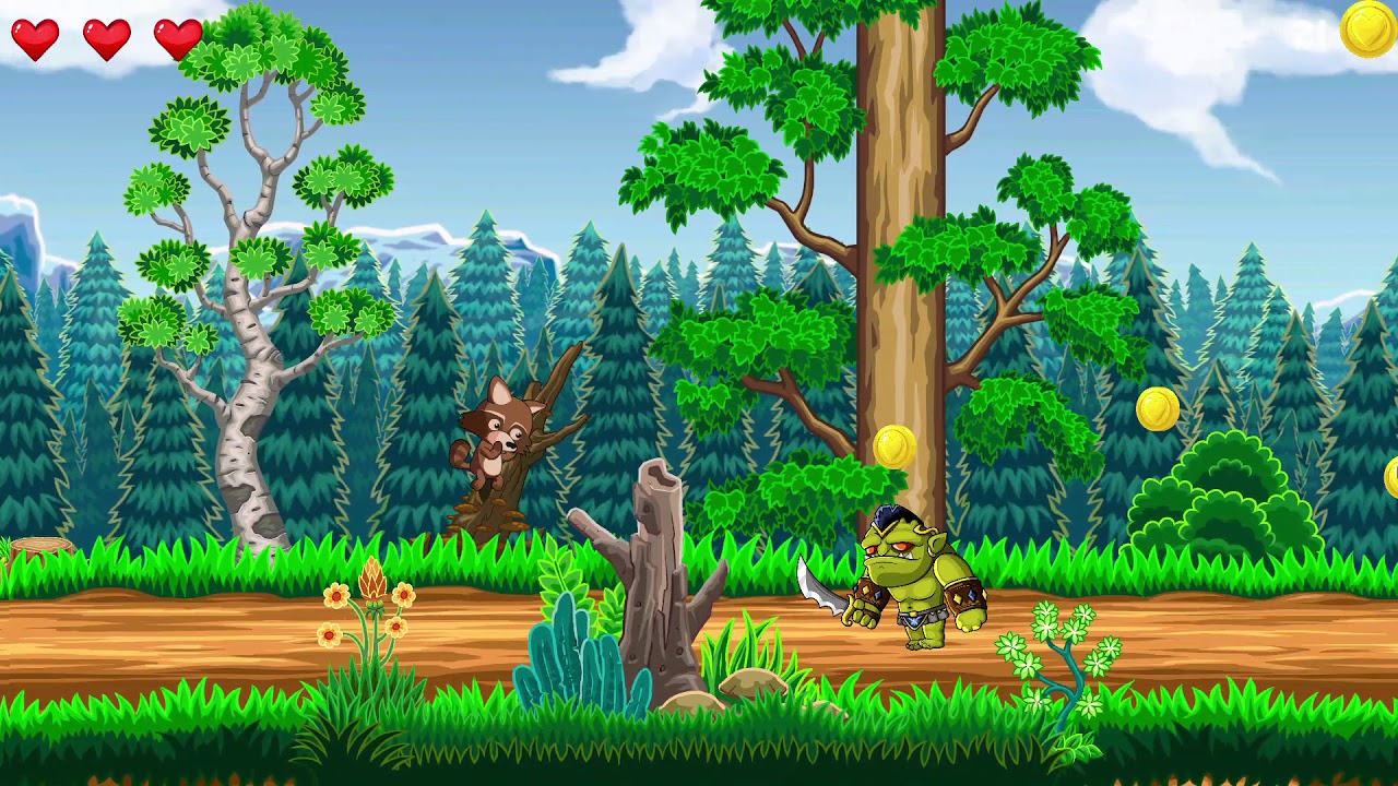 Raccoon The Orc Invasion Gameplay (PC Game) - YouTube