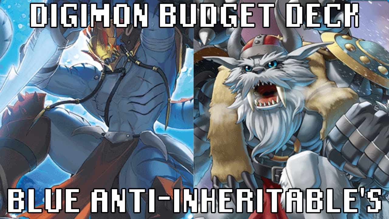 Digimon TCG: Budget Blue Regalecusmon (BT04) - YouTube