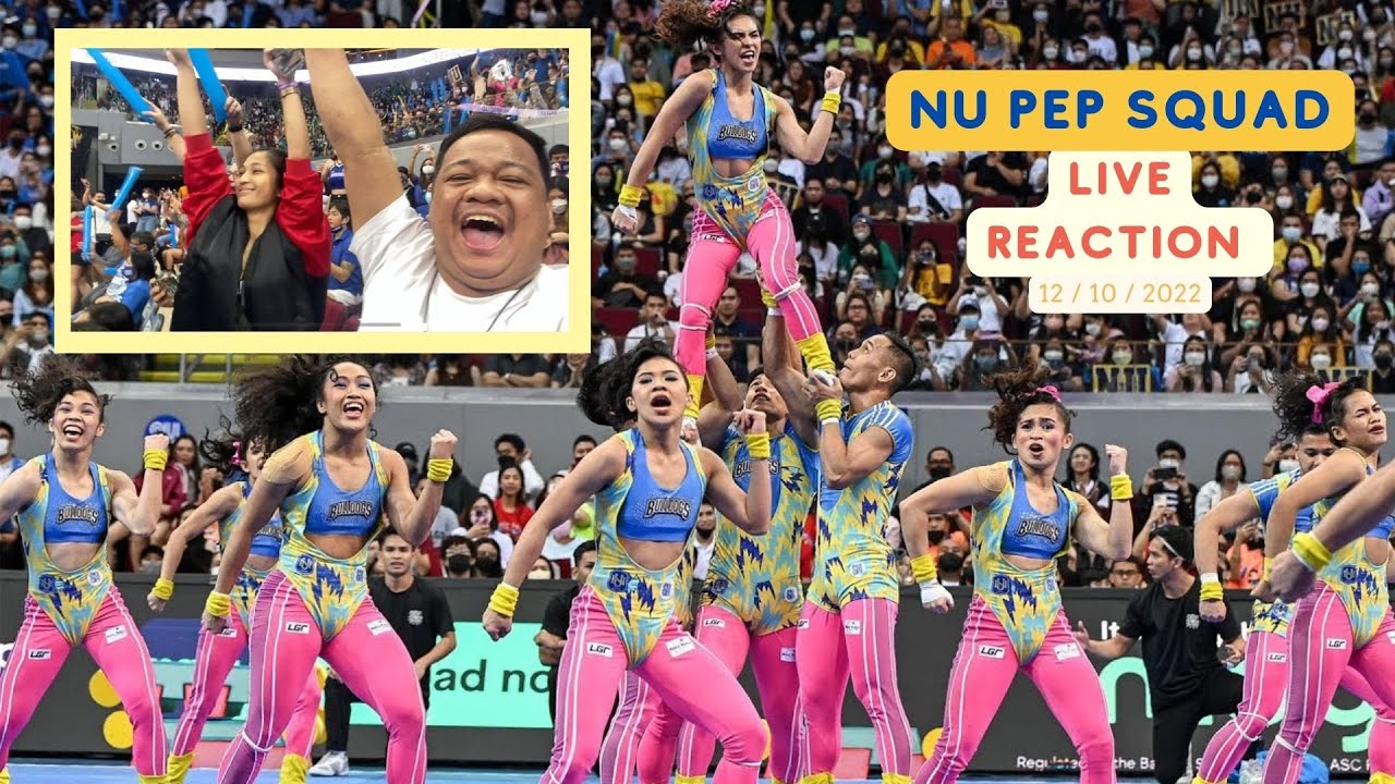 NU PEP SQUAD 2022 UAAP CDC | LIVE REACTION - YouTube