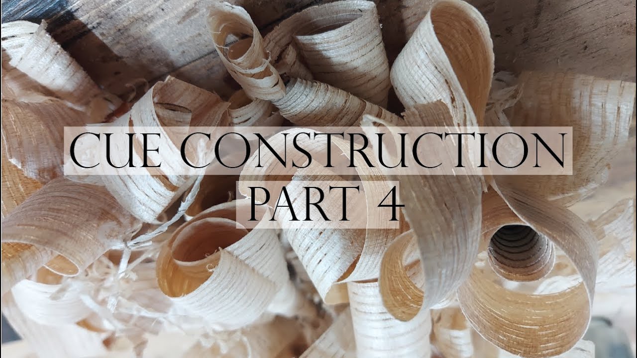Cue Construction Part 4 - Finishing the primary splices. - YouTube