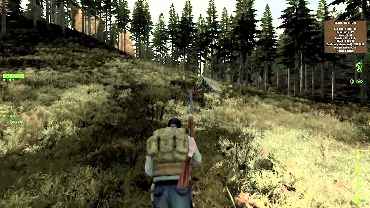 DayZ - Getting Out Of Debug Forest/Wilderness - YouTube