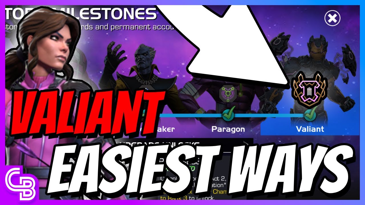 The EASIEST Ways To Get Valiant In MCOC - YouTube