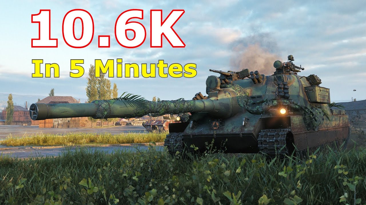 World of Tanks NC 70 Błyskawica - 10,6K Damage In 5 Minutes - YouTube