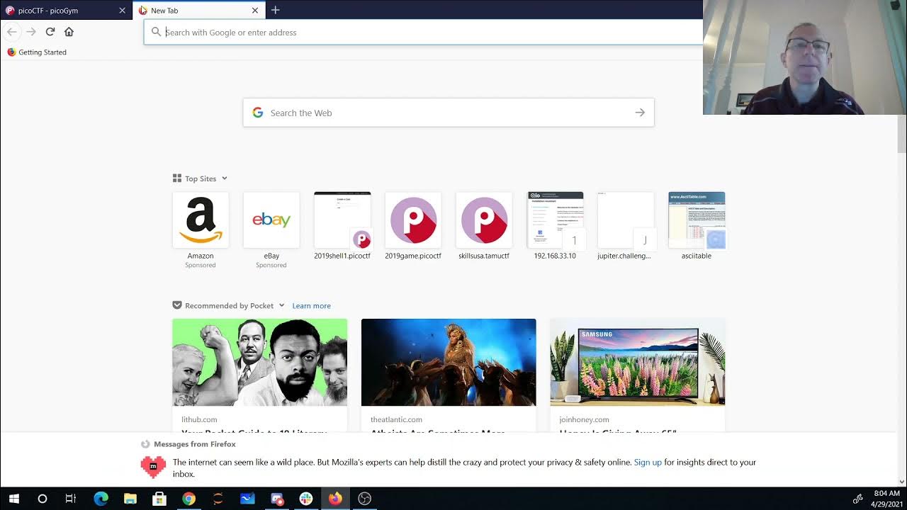 picoCTF 2021 Mod 26 - YouTube