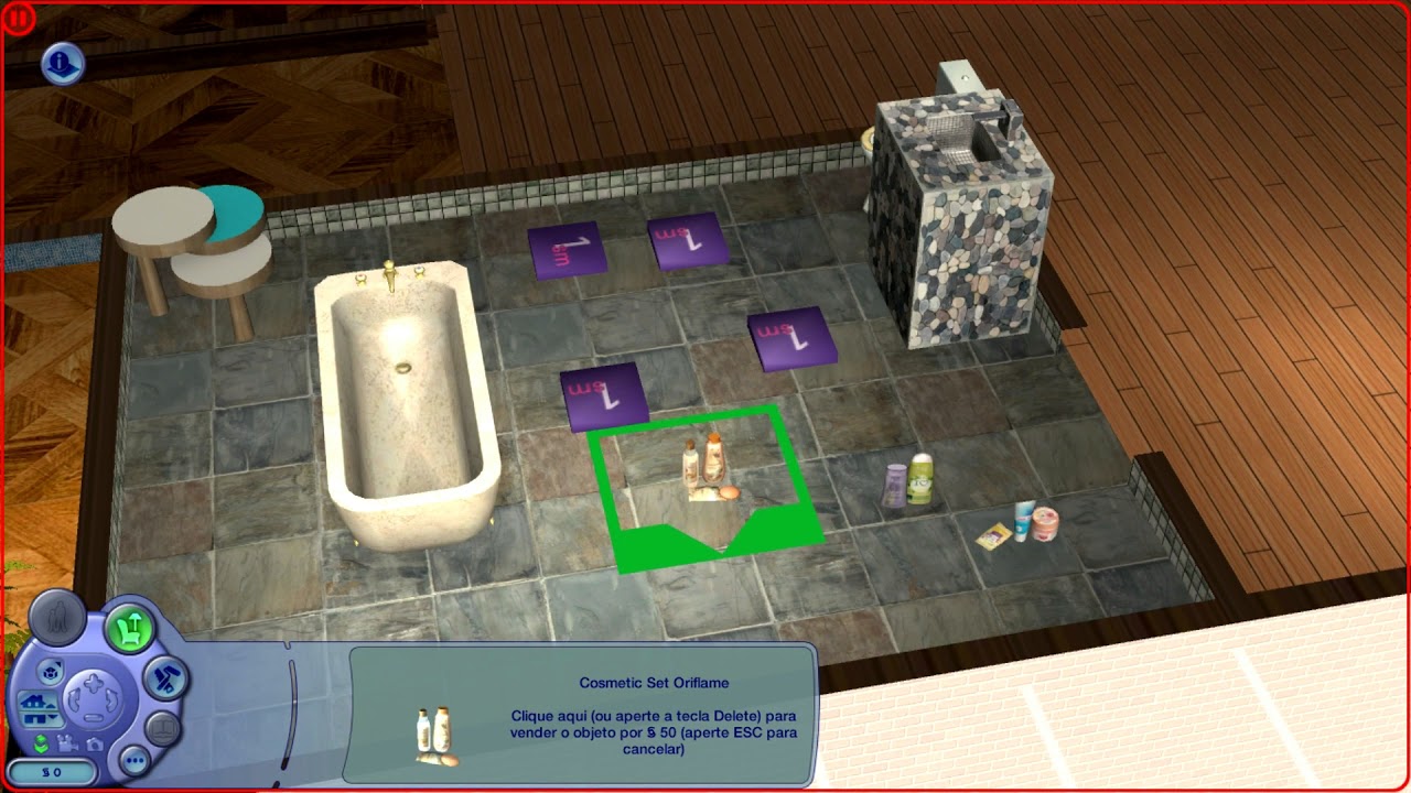 Como mover livremente objetos no The Sims 2 - YouTube